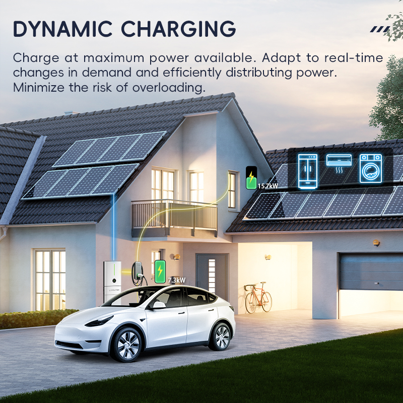 Atom Single Phase AC Charger 7.3kW with Fixed Cable Atom-7kW and WiFi ...