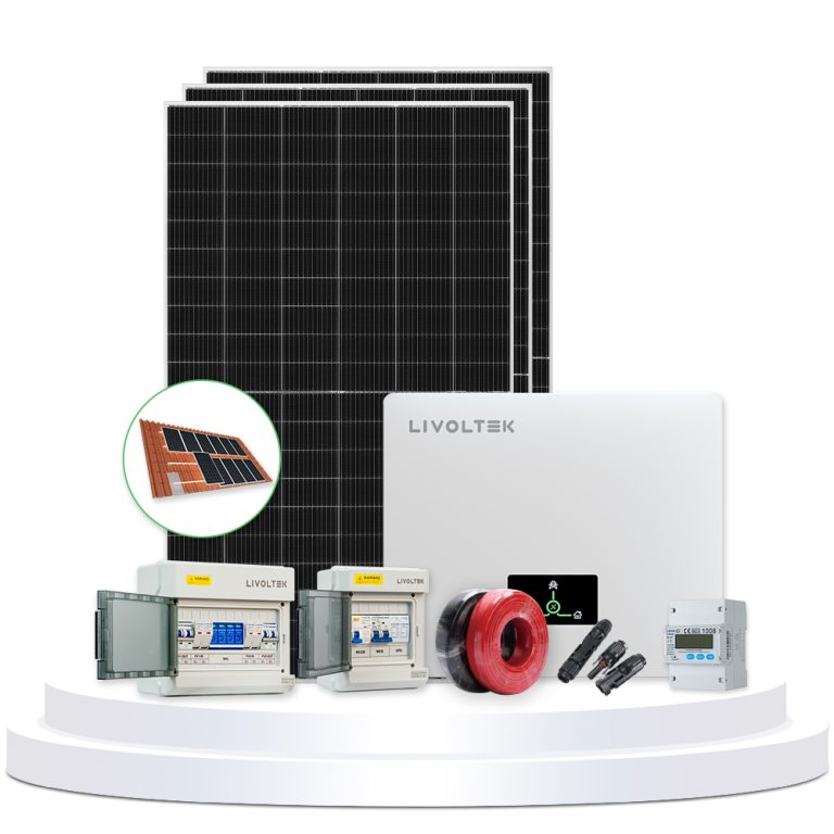 Solar Kits Three Phase Grid-tied 10kW - Livoltek