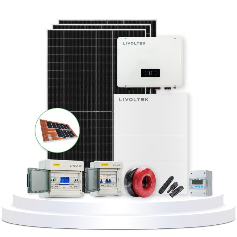 Solar Kits Three Phase Hybrid 10kW - Livoltek